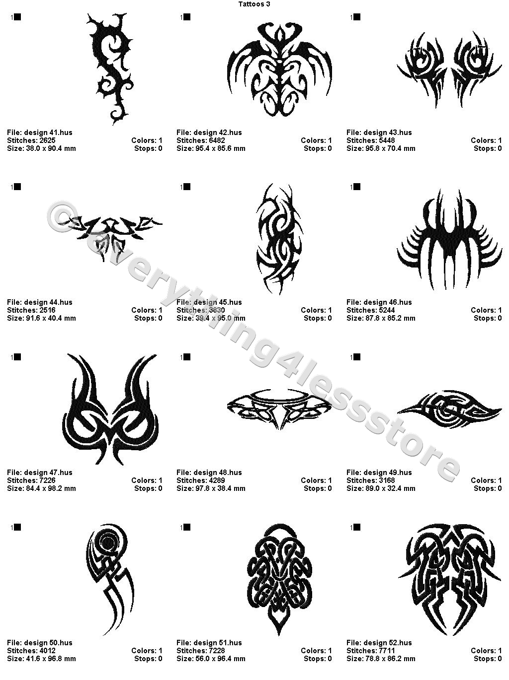 3 To 4 Inch Tattoo Designs Arm Tattoo s